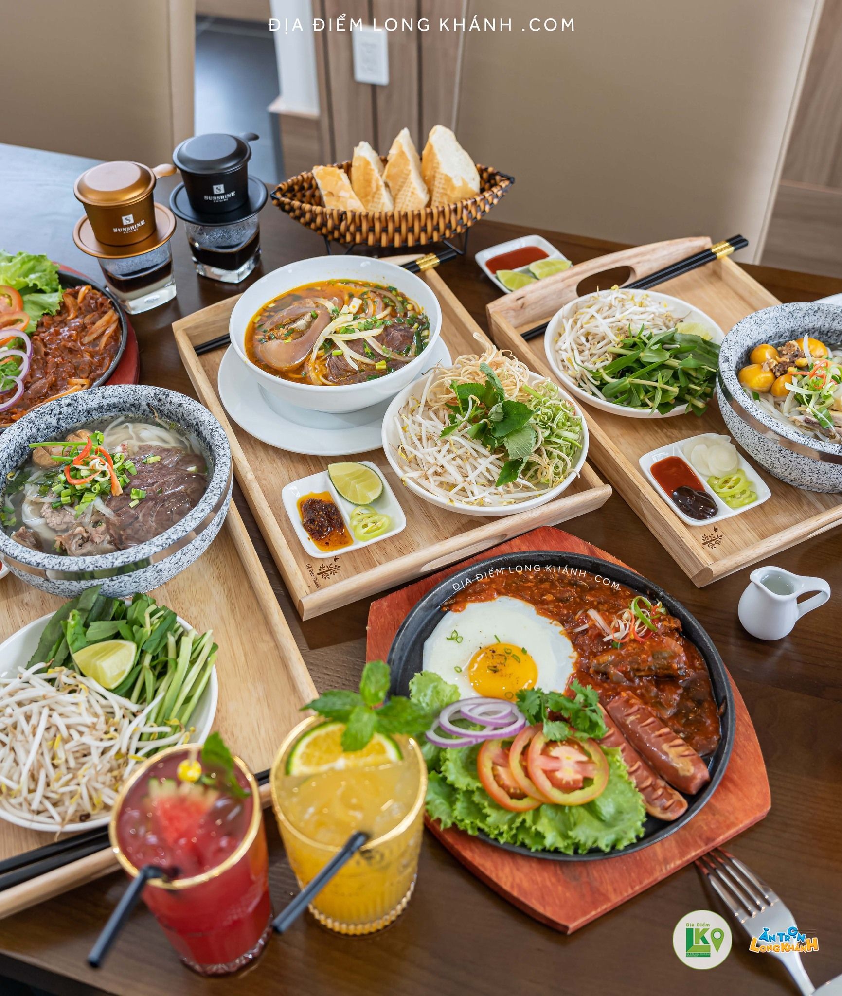 Sunshine Cuisine - Ăn sáng sang chảnh trên cao ở phường Xuân An, Long ...